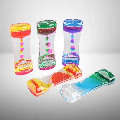 Acrylic Dual Color Liquid Timer – Sensory Smiles